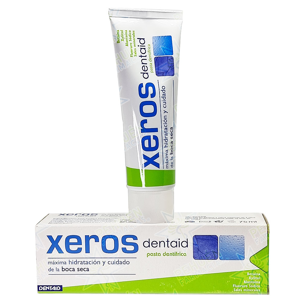 Xeros Pasta Dental Hidratación y Cuidado Boca Seca 75 mL Dentaid ...